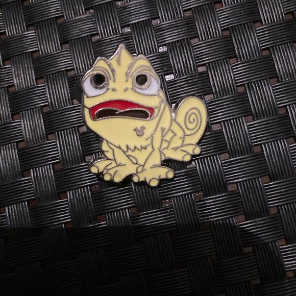 Disney | Jewelry | Disney Pin Colorful Pascal Yellow | Poshmark